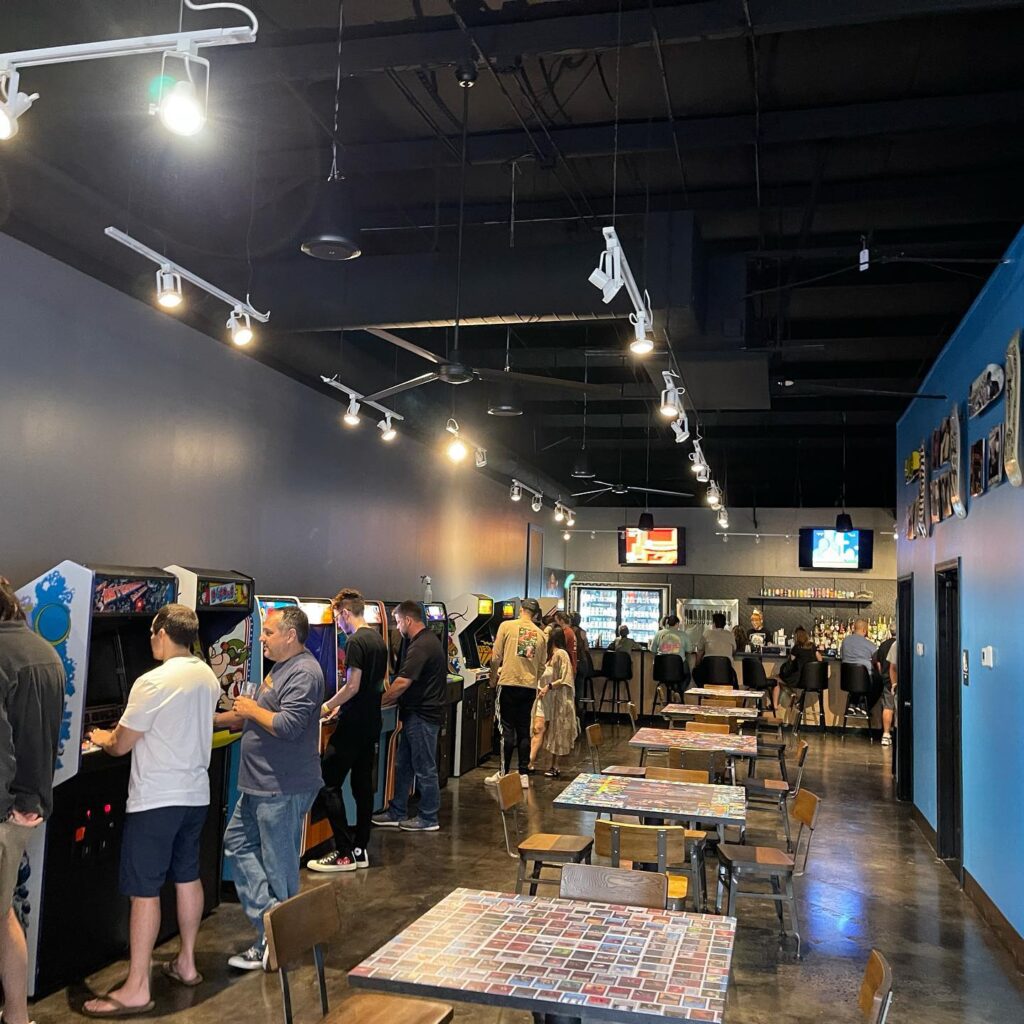 Retro arcade bar opens in downtown Woodstock, Georgia - Global ...