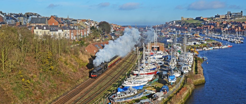 Steam into a winter wonderland with NYMR’s Whitby Winter Excursions ...