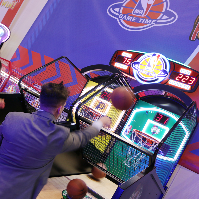 The operator’s game of choice: NBA Basketball - Global Amusements & Play